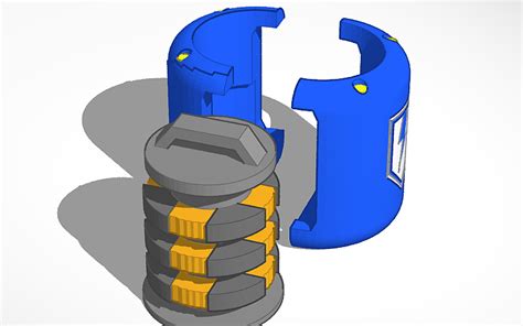 3d Design Shield Cell Tinkercad