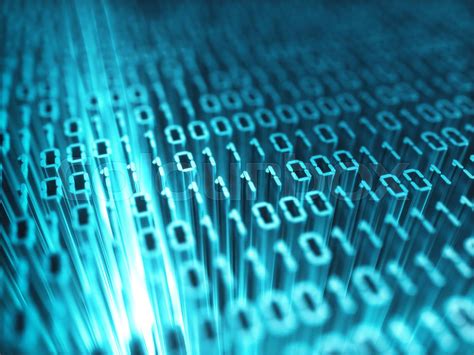 Binary Numbers Program Codes Stock Image Colourbox