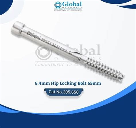 Stainless Steel 64mm Hip Locking Bolt At ₹ 125piece In Shapar Id