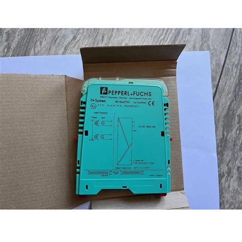 New And Original Pepperl Fuchs Hidmux2700 Hart Multiplexer Master 24vdc
