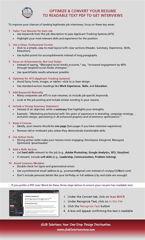 How to optimize your resume for ATS | Christina Holubowicz posted on the topic | LinkedIn