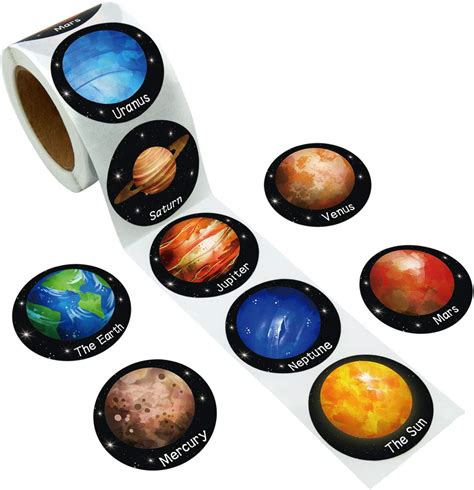 Solar System Planets Stickers At Leona Flowers Blog