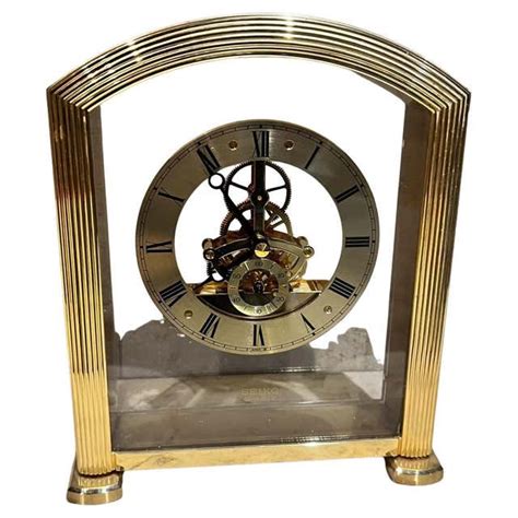 Vintage Tiffany And Co Brass Desk Clock For Sale At 1stdibs