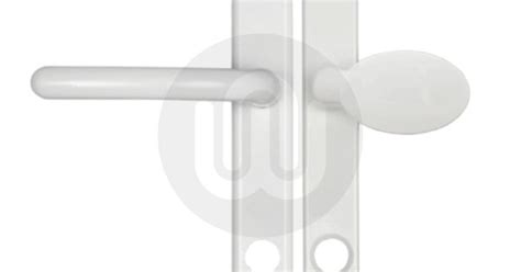 Simplefit By Fab Fix Berwick Sprung Inline Lever Pad PZ PZ Door Handle Medium Cover