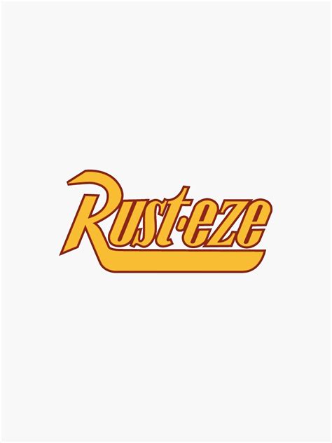 Rust Eze Sticker Sticker By Zyadkanici Redbubble