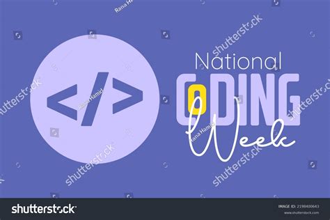 Vector Illustration Design Concept National Coding Stock Vector Royalty Free 2198400643