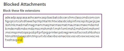 Quick Tip How To Block Attachment Extensions In Dynamics 365 Crm