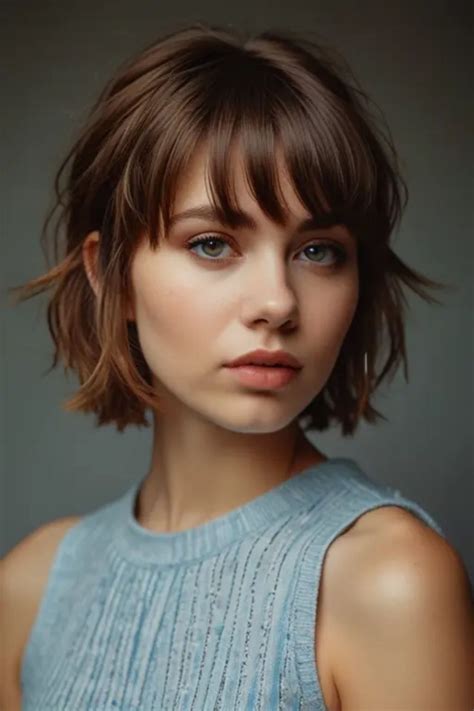 15 Easy Short Shag Hairstyles With Bangs Trendy Cuts For Effortless