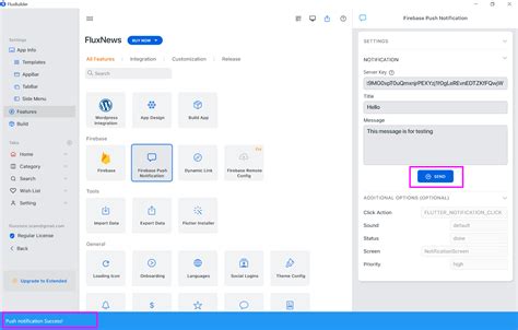 Push Notifications Via Firebase Document FluxBuilder An Ultimate Approach For Flutter