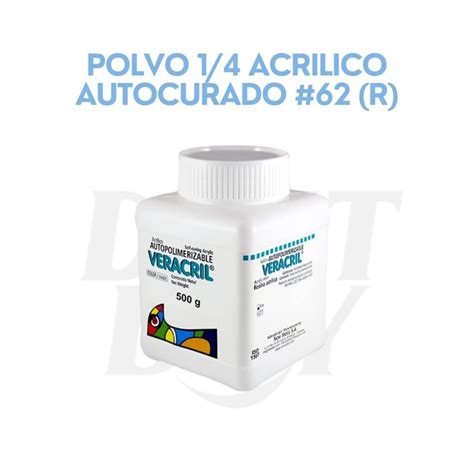 Polvo 1 4 Acrilico Autocurado 62 R Dentbuyec