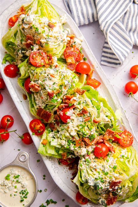 Classic Iceberg Wedge Salad Butter Be Ready