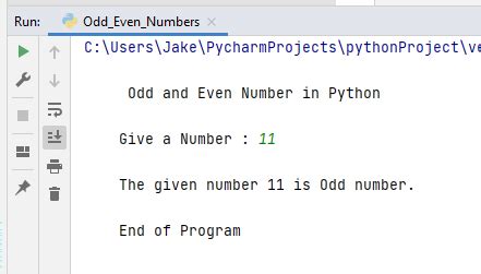 Odd And Even Number In Python Free Computer Programming Source Codes To All