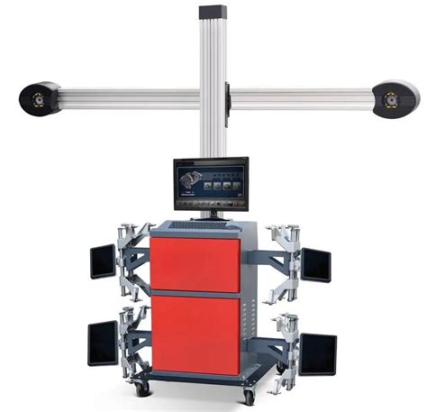 Four-Wheel Positioning Equipment 3 D Wheel Alignment Machine - Wheel Align Machine and Car Wheel ...