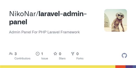 GitHub NikoNar Laravel Admin Panel Admin Panel For PHP Laravel Framework
