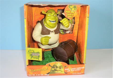 Shrek 2 Mandms Candy Dispenser With Fun Noises With Box By Galerie 2004