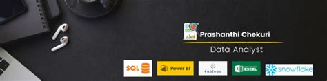 Prashanthi Chekuri Data Analyst Data Visualization Dashboard