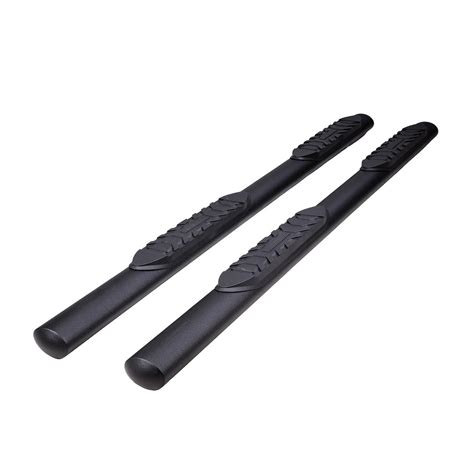 4 Oval Straight Step Bar For Jeep Wrangler Jl 4 Dr Black A1545t
