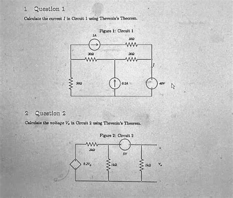 solved texts question 1 calculate the current i in circuit 1 using