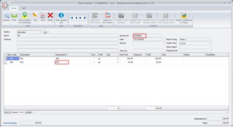 Accounting How To Search Transaction By Item Description AutoCount Resource Center