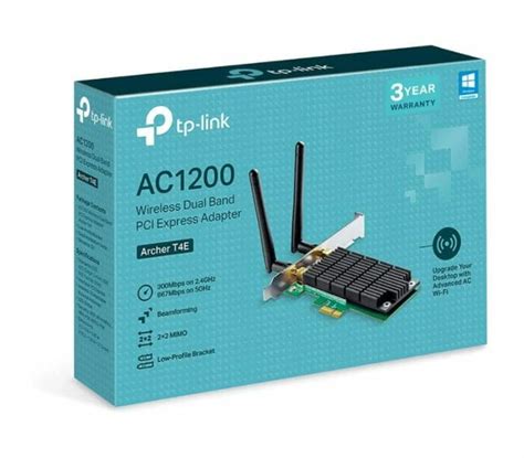TP Link Archer T E AC Dual Band Wireless W Two Antennas Eagle Computer