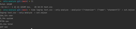 lmgrep text analysis dainius jocas