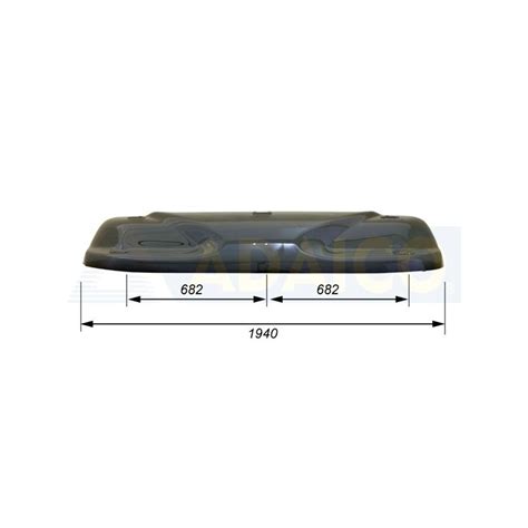 Visera Parasol Renault Volvo 1940mm Solocamión Repuestos