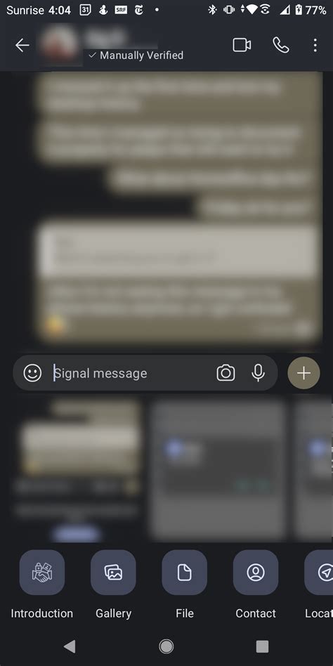 Trusted Introductions For The Signal Private Messenger Trusted