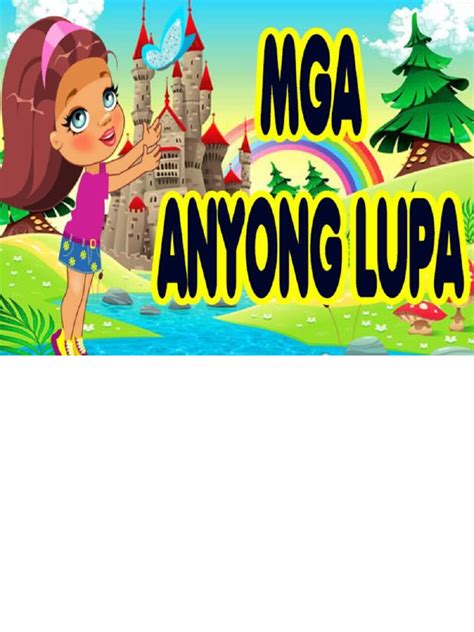 Mga Anyong Tubig At Anyong Lupa Pdf