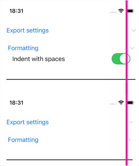 Swiftui A Grid Inside A Disclosuregroup Inside A Scrollview Causes