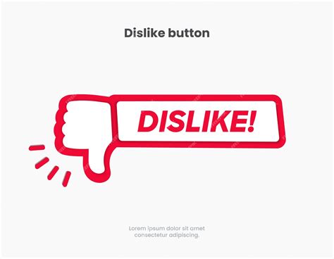 웹사이트 모바일 앱 Ui Ux에 대한 체크 표시 거부 거부 거부 레이블 배지 플래그 버튼을 싫어함 프리미엄 벡터