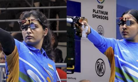 Shooting Suruchi Singh Wins Back To Back World Cup Gold Silver For Manu