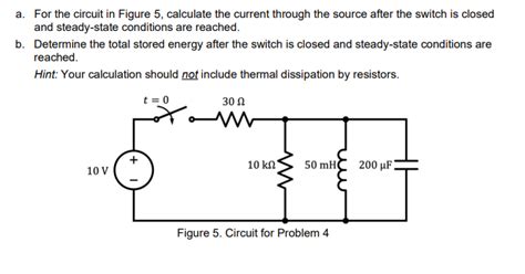Solved A For The Circuit In Figure Calculate The Current Chegg