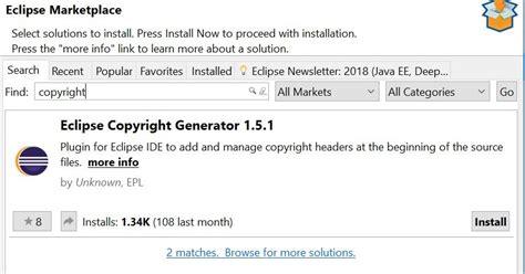 Java Developers Guide How To Add Copyright To Eclipse