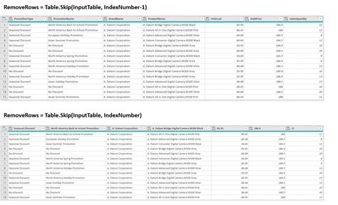 Dynamically Remove Top Rows In Power Query Exceed