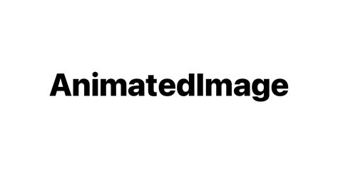 GitHub Noppefoxwolf AnimatedImage High Performance Animation Image Library