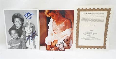 2 Dana Plato 1964 1999 Autographed Photos