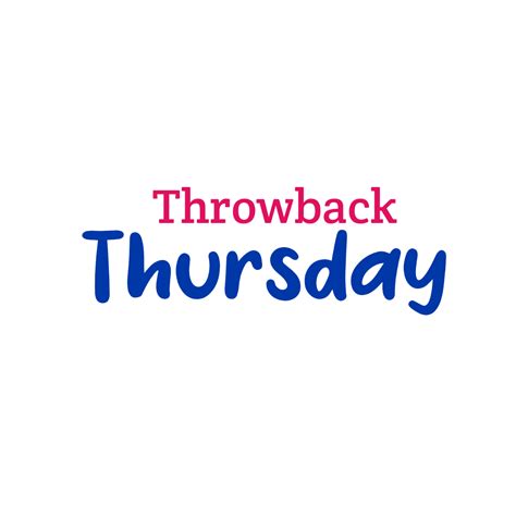 Free Throwback Thursday Template To Edit Online