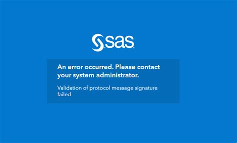 Solved Saml Signature Validation Issue In Sas Viya 4 Sas Support Communities
