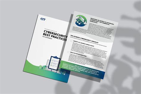Government Cybersecurity Checklist Cit Computer Integration Technologies Twin Cities Mn It