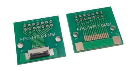 Buy Pin Mm FFC FPC Adapter Board With Soldered Connector Online In India At HUBTRONICS In