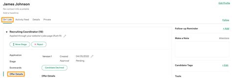 Send An Approval Reminder To An Offer Approver Greenhouse Support