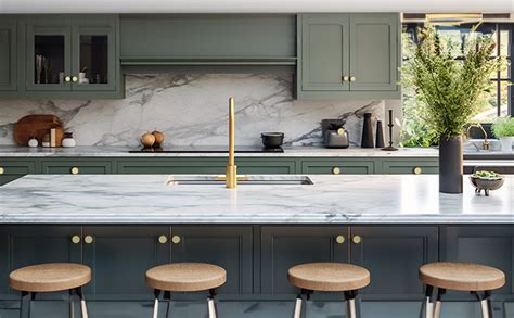 Modmone 1 Cabinet Knobs 8pack Solid Brass Dresser Knobs Round Brushed Gold Dresser Knobs Gold