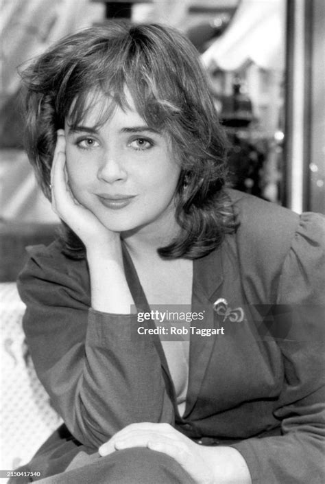 Actress And Former Model Lysette Anthony During A Photo Shoot In Her