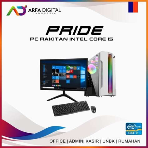 Jual Komputer Full Set Murah Intel Core I Ram Gb Ssd Gb Hdd Gb Led Cocok Buat Office