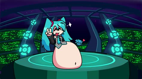 Miku Tummy Cute By Hinamesv On Deviantart