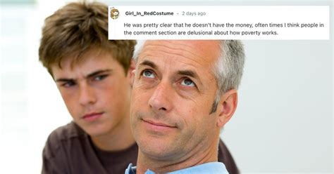 Dad Told Son He Needs Job If He Wants Better Clothes And Food