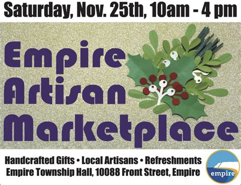 Empire Hosts Artisan Marketplace Glen Arbor Sun