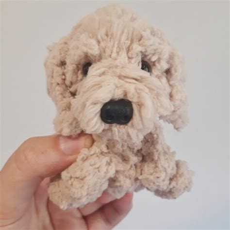 Crochet Cockapoo Pattern Amigurumi Dog Pattern Dog Stuffed Animal