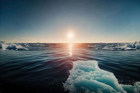 Mondiale Klimaatverandering Smeltende Gletsjers Effecten Van Smeltende