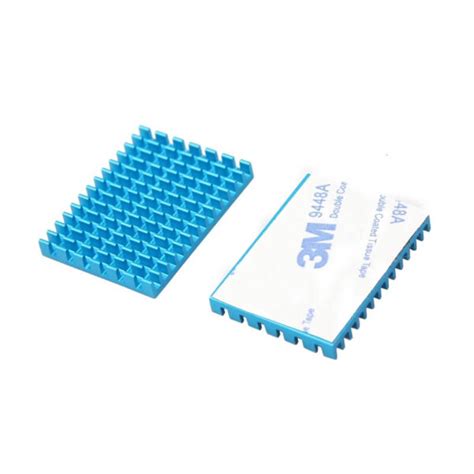 Ultra Thin Raspberry PI Routing Chip Radiator With M Adhesive Back Zbotic
